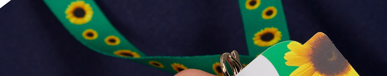 Sunflower lanyards for non-visible disabilities | c2c Rail