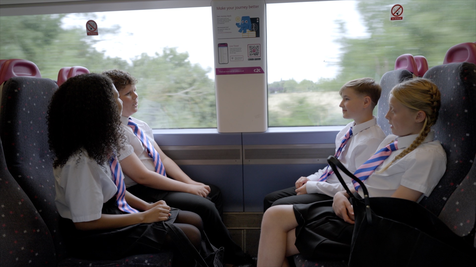 c2c supports students preparing to travel by train to school | Trains ...