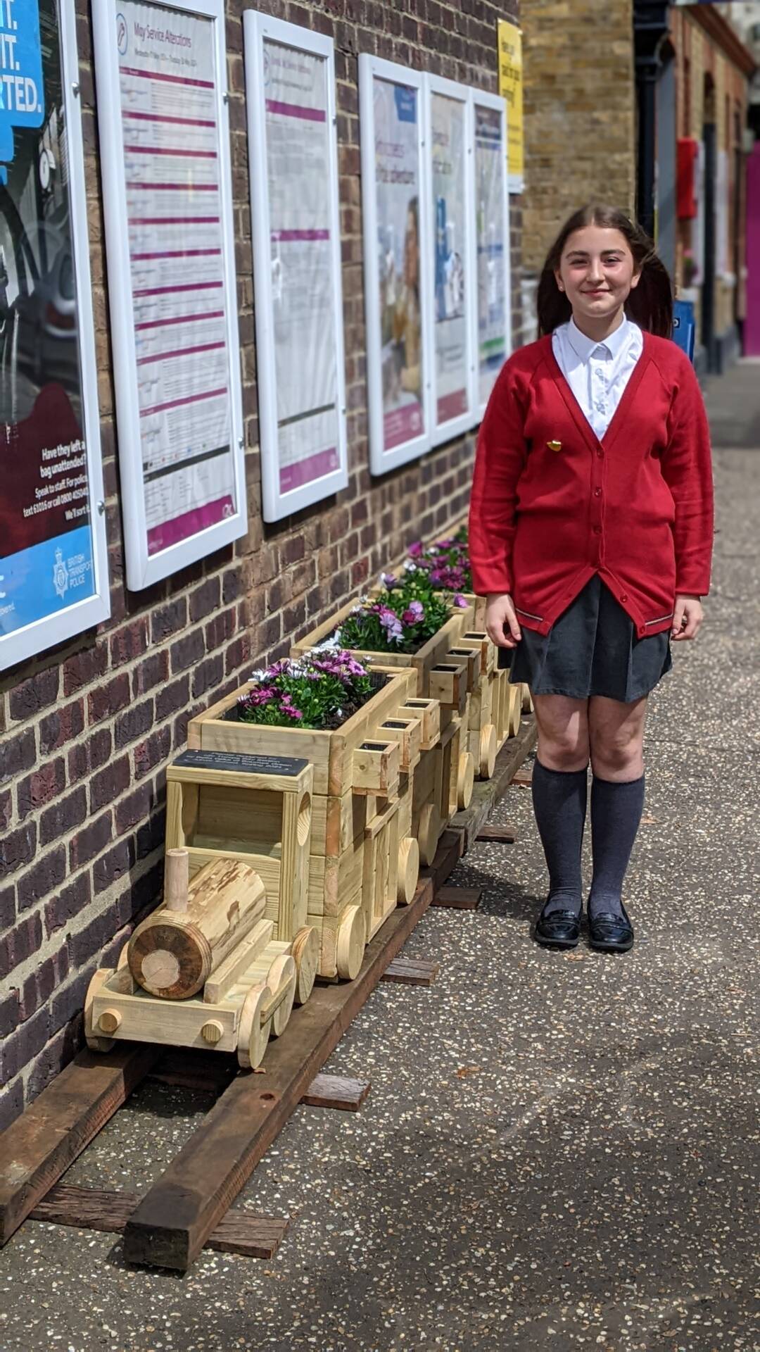 c2c brings student’s train-themed planter vision to life | c2c Trains ...